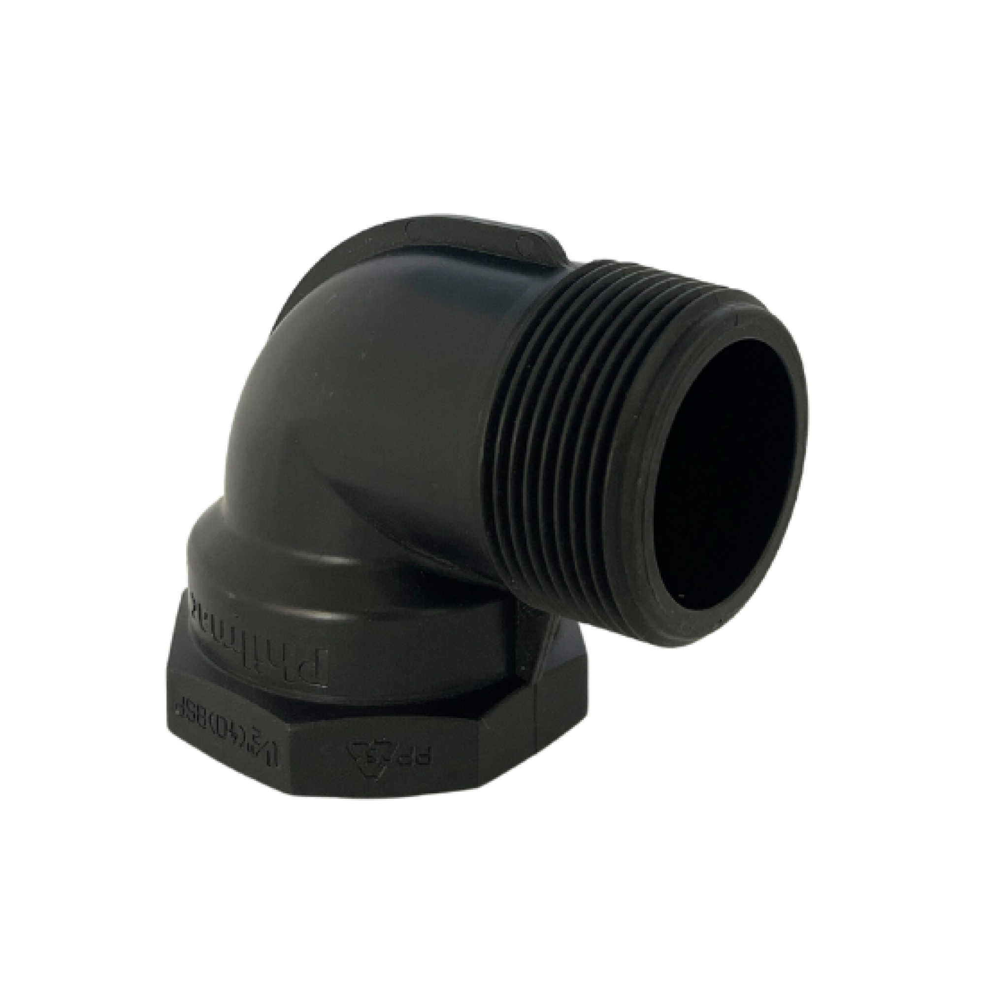 Male to Female Threaded Elbow 40mm